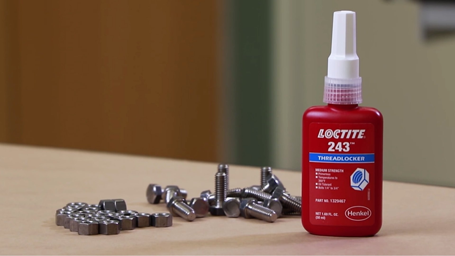 Loctite 243 | Blue Medium Strength Threadlocker | Silmid