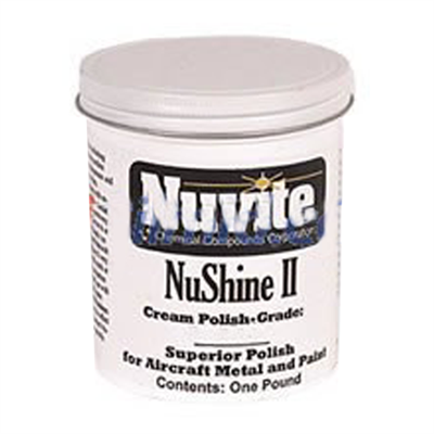 Nuvite Nushine II Grade A Metal Polish 1Lb Tub | Silmid