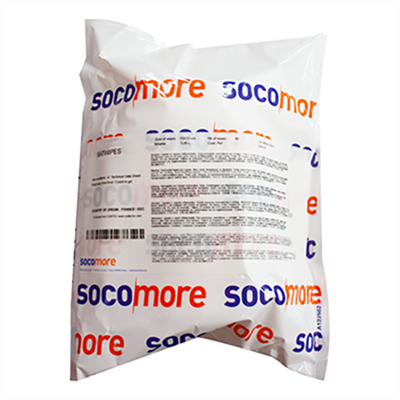 Socomore Satwipes C86 Acetone 15cm x 23cm Wipes Refill Pouch (80 wipes ...