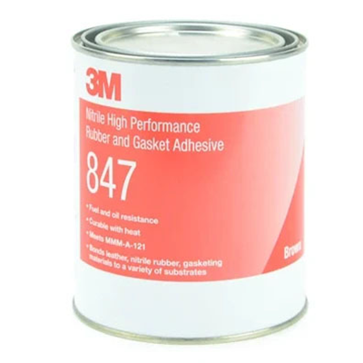 3M 847 Nitrile High Performance Rubber & Gasket Adhesive | Silmid