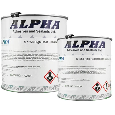 Alpha S1358 High Heat Resistance Brushable Adhesive | Silmid